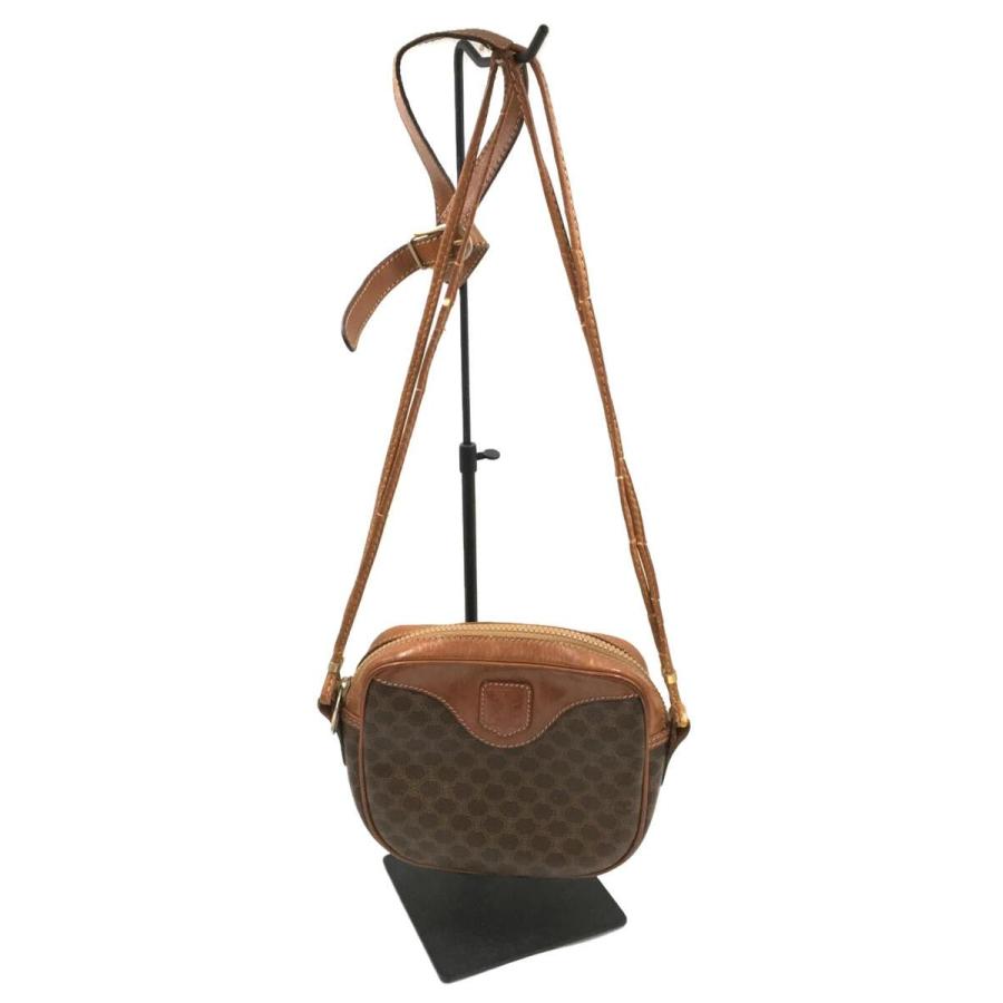 CELINE ショルダーバッグ/PVC/BRW/M09/マカダム柄/ミニポシェット/オールド/ショルダーダメージ : セカンドストリートYahoo!店 - 通販 - Yahoo!ショッピング