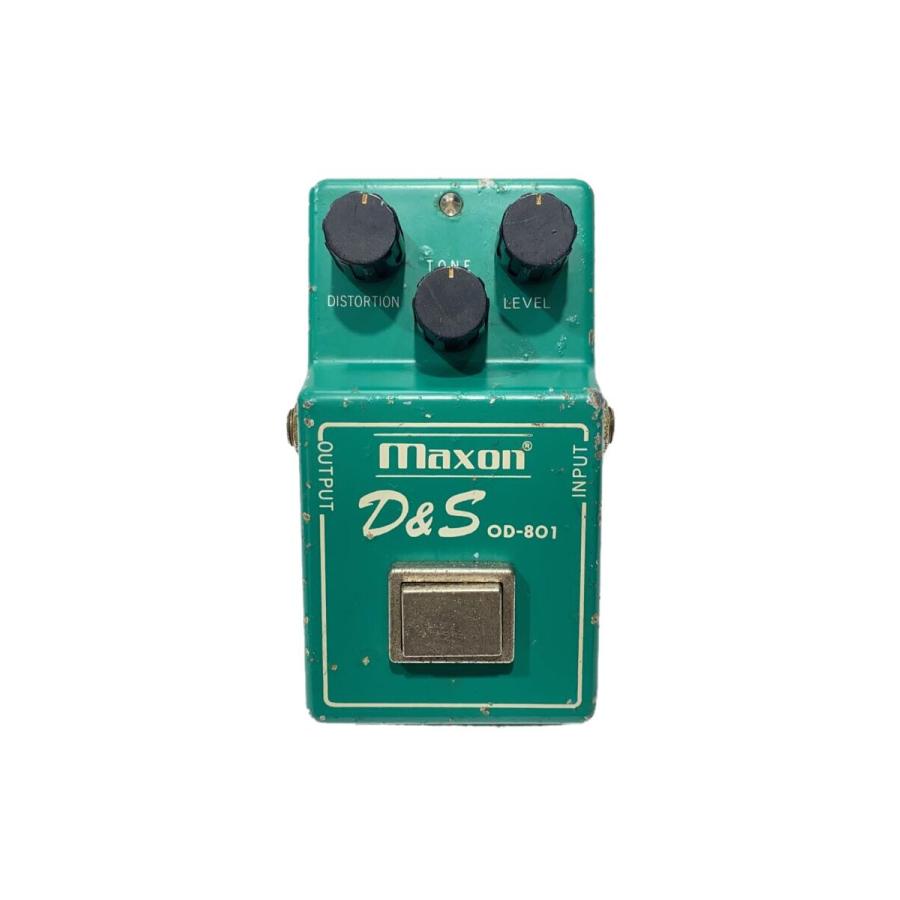 MAXON D&S OD-801/ディストーション/本体のみ/ラージボックス/1981年製/接触ガリ有 : セカンドストリートYahoo!店 - 通販 - Yahoo!ショッピング