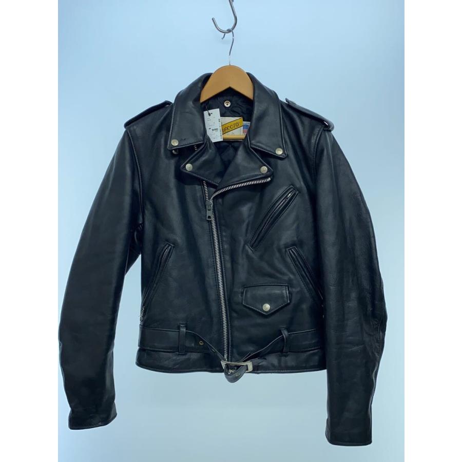 Schott ダブルライダースジャケット/38/レザー/BLK/無地 : 2338893201524 : セカンドストリートYahoo!店 - 通販 - Yahoo!ショッピング