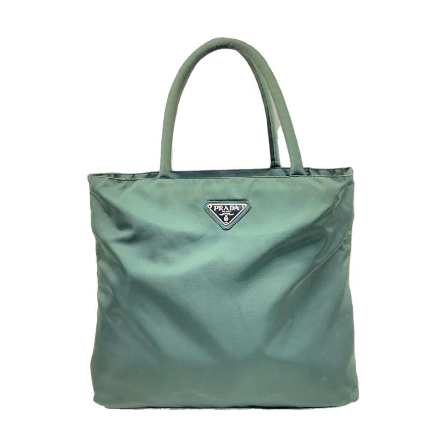 PRADA トートバッグ/ナイロン/GRN : セカンドストリートYahoo!店 - 通販 - Yahoo!ショッピング