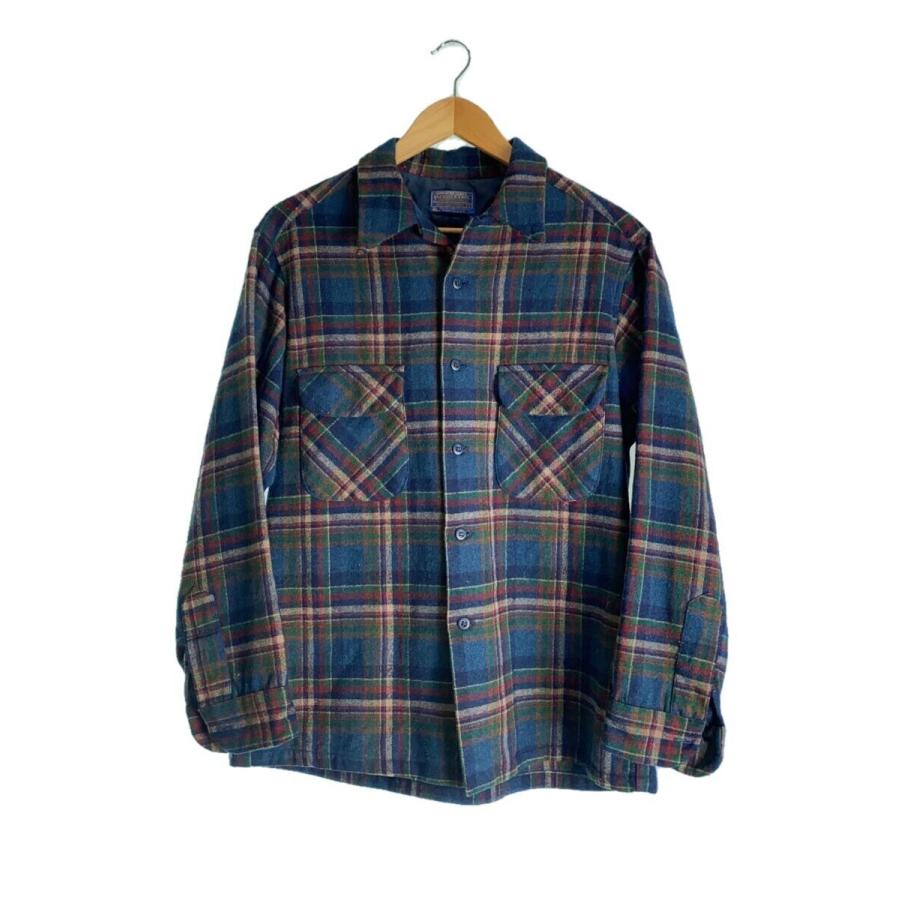 PENDLETON 70s/ボードシャツ/好配色/ネルシャツ/L/ウール/NVY/チェック : セカンドストリートYahoo!店 - 通販 - Yahoo!ショッピング