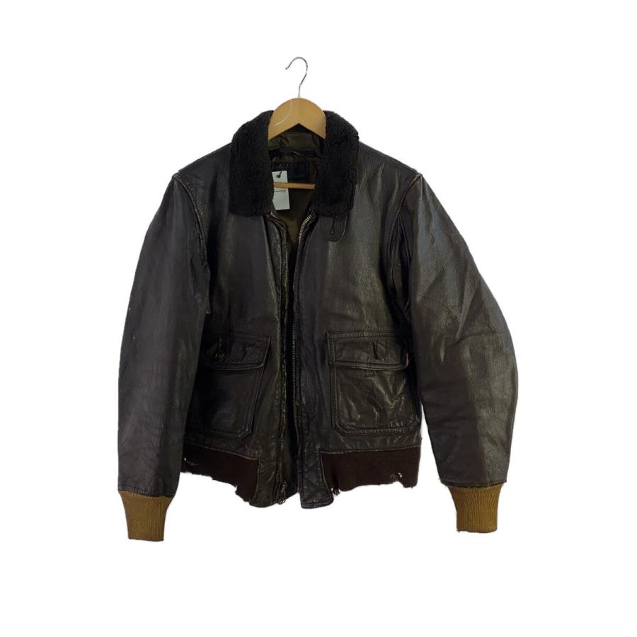70s/BRILL BROS/G-1/フライトジャケット/--/レザー/BRW : 2339873347829 : セカンドストリートYahoo!店 - 通販 - Yahoo!ショッピング