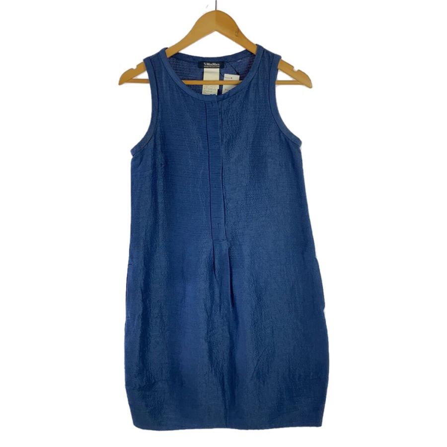 S Max Mara ノースリーブワンピース/40/コットン/NVY : セカンドストリートYahoo!店 - 通販 - Yahoo!ショッピング