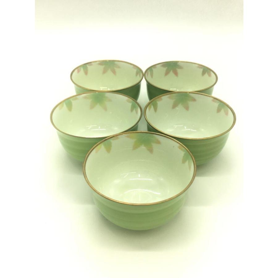 深川製磁◇湯呑5点セット/楓/グリーン : セカンドストリート 深川製磁◇湯呑5点セット/楓/グリーン : セカンドストリート