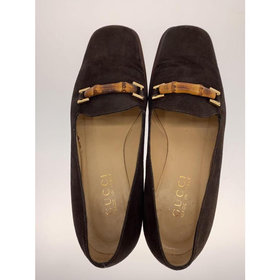 GUCCI◇スウェードレザー/ローファー/36/BRW/スウェード/101 GUCCI◇スウェードレザー/ローファー/36/BRW/スウェード/101
