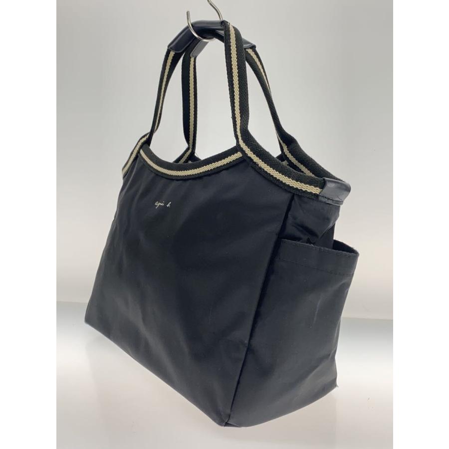 agnes b. トートバッグ/ナイロン/BLK/無地 : セカンドストリートYahoo!店 - 通販 - Yahoo!ショッピング