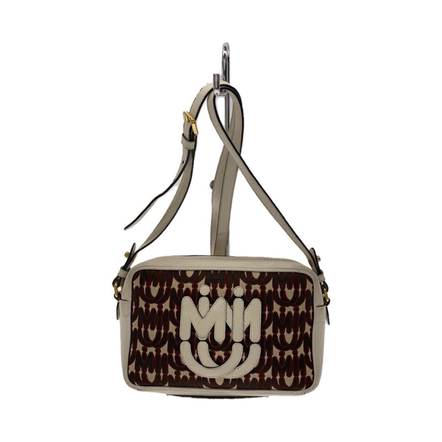 MIU MIU MIU ミュウミュウ ロゴジャガードショルダーバッグ/WHT/5BH116 : セカンドストリートYahoo!店 - 通販 - Yahoo!ショッピング