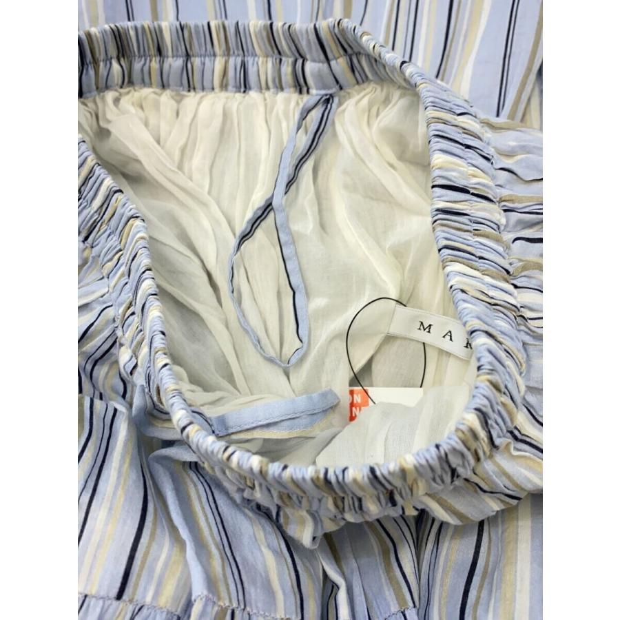 MARIHA ロングスカート/36/コットン/BLU/ストライプ : セカンドストリートYahoo!店 - 通販 - Yahoo!ショッピング