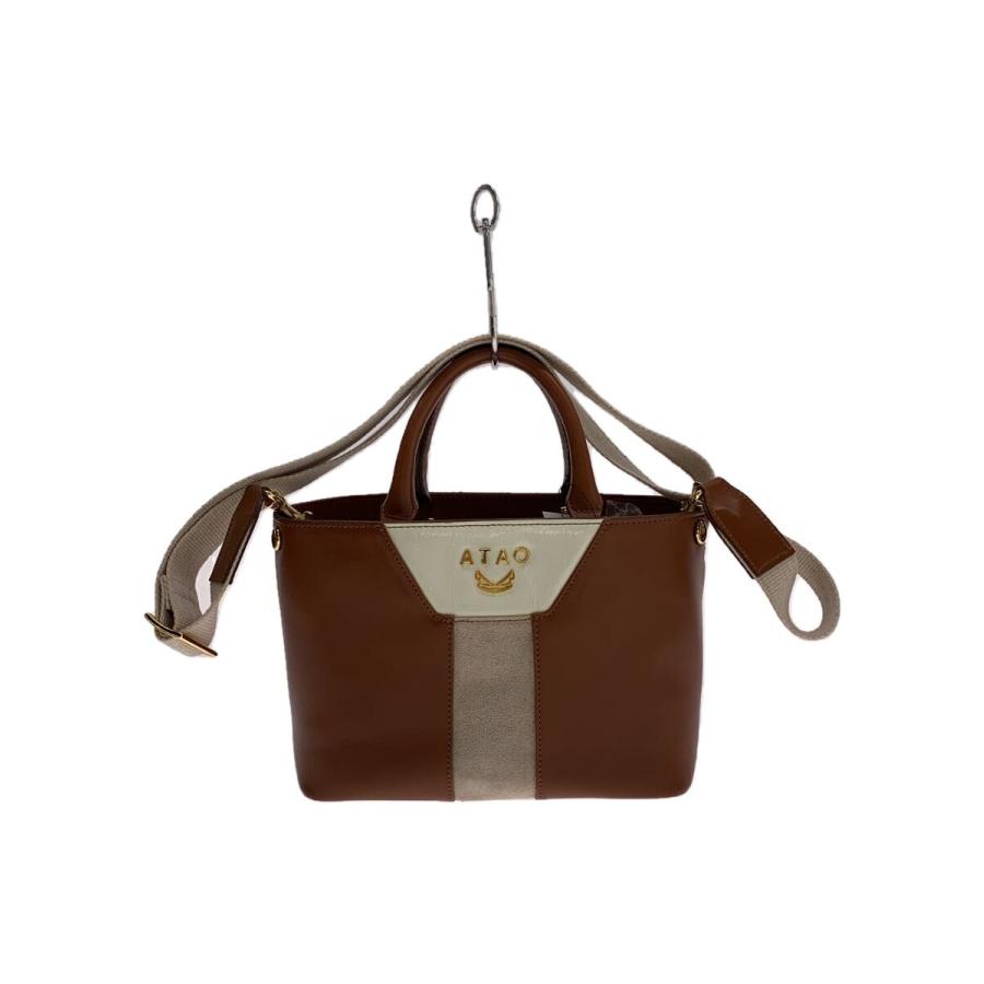ATAO ハンドバッグ/レザー/BRW/無地 : セカンドストリートYahoo!店 - 通販 - Yahoo!ショッピング