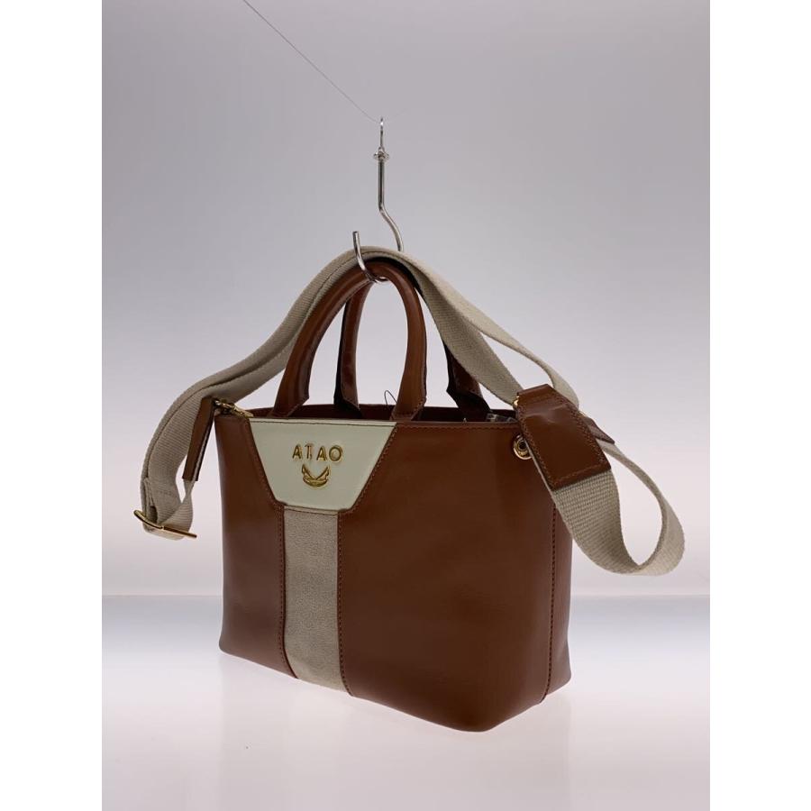 ATAO ハンドバッグ/レザー/BRW/無地 : セカンドストリートYahoo!店 - 通販 - Yahoo!ショッピング