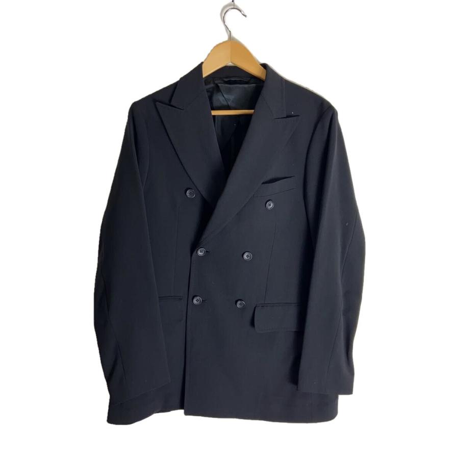 RAINMAKER KYOTO 23SS/DOUBLE BREASTED JACKET/46/ポリエステル/BLK/無地/RM231-031 : セカンドストリートYahoo!店 - 通販 ...