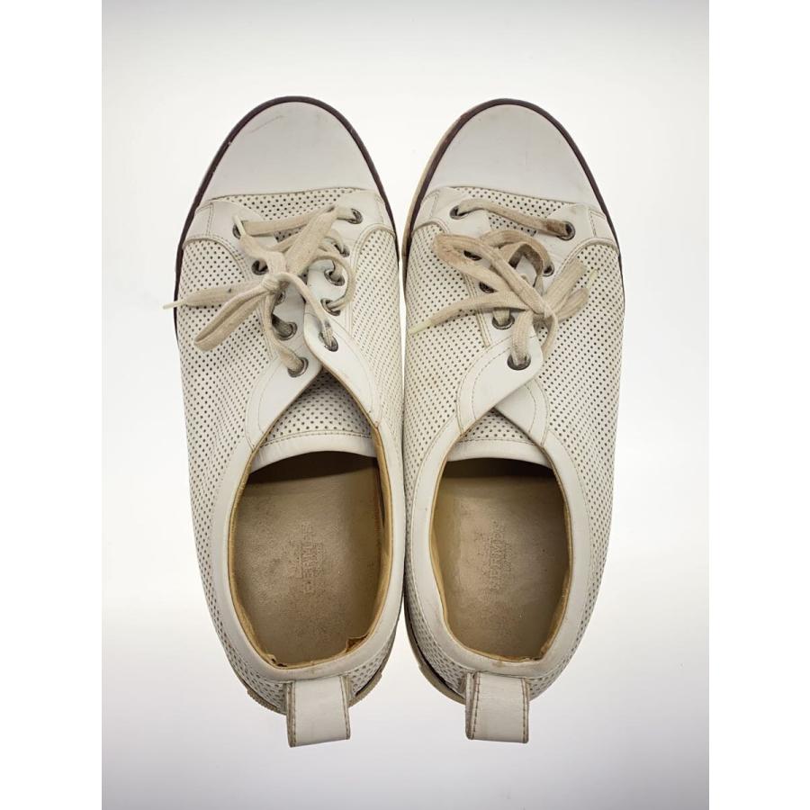 HERMES ローカットスニーカー/40.5/WHT : セカンドストリートYahoo!店 - 通販 - Yahoo!ショッピング