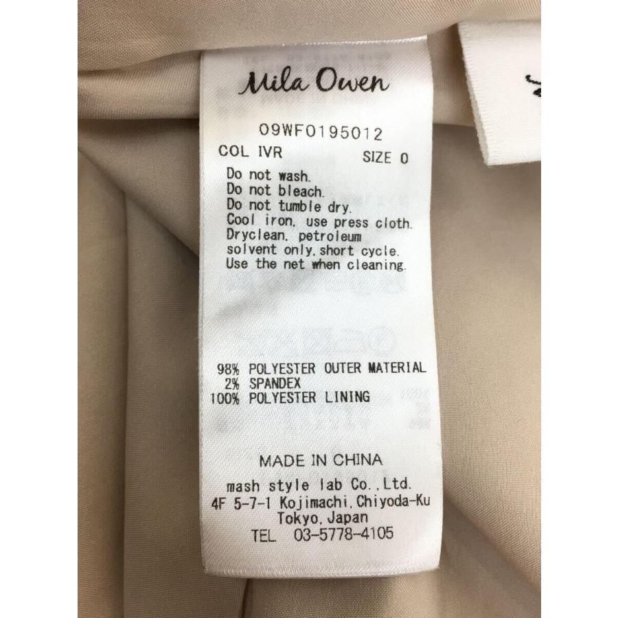 Mila Owen 長袖ワンピース/0/ポリエステル/BEG/無地/09WF0195012 : 2341012160237 : セカンドストリートYahoo!店 - 通販 - Yahoo!ショッピング