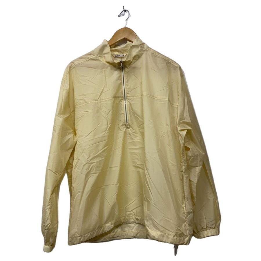 AURALEE LIGHT NYLON HALF ZIP/3/ナイロン/IVO/A24SB01DN : セカンドストリートYahoo!店 - 通販 - Yahoo!ショッピング