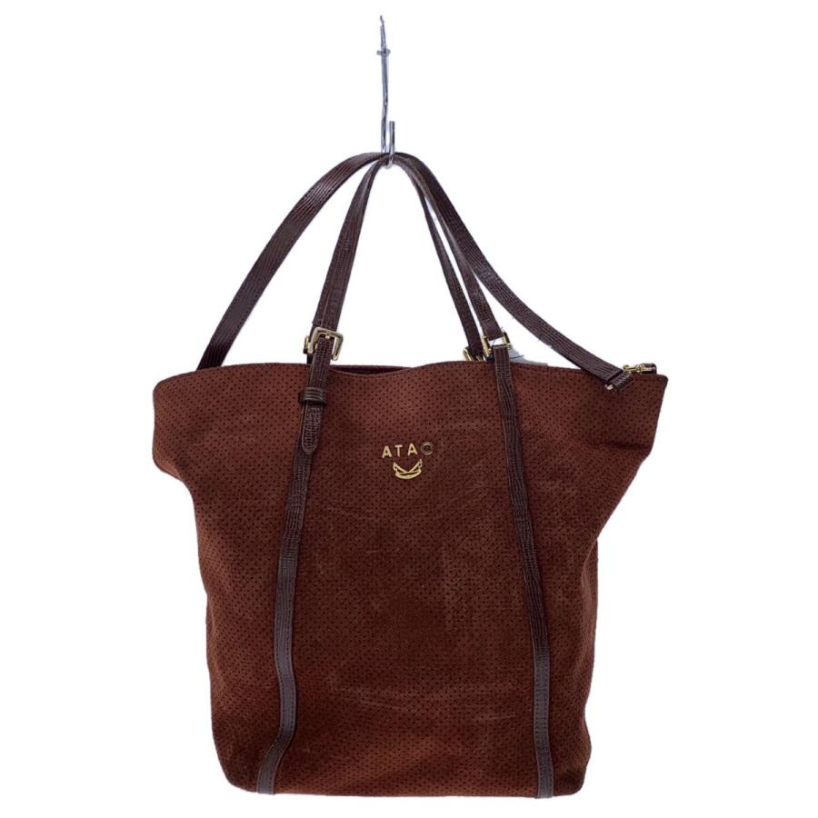 ATAO トートバッグ/スウェード/BRW : セカンドストリートYahoo!店 - 通販 - Yahoo!ショッピング