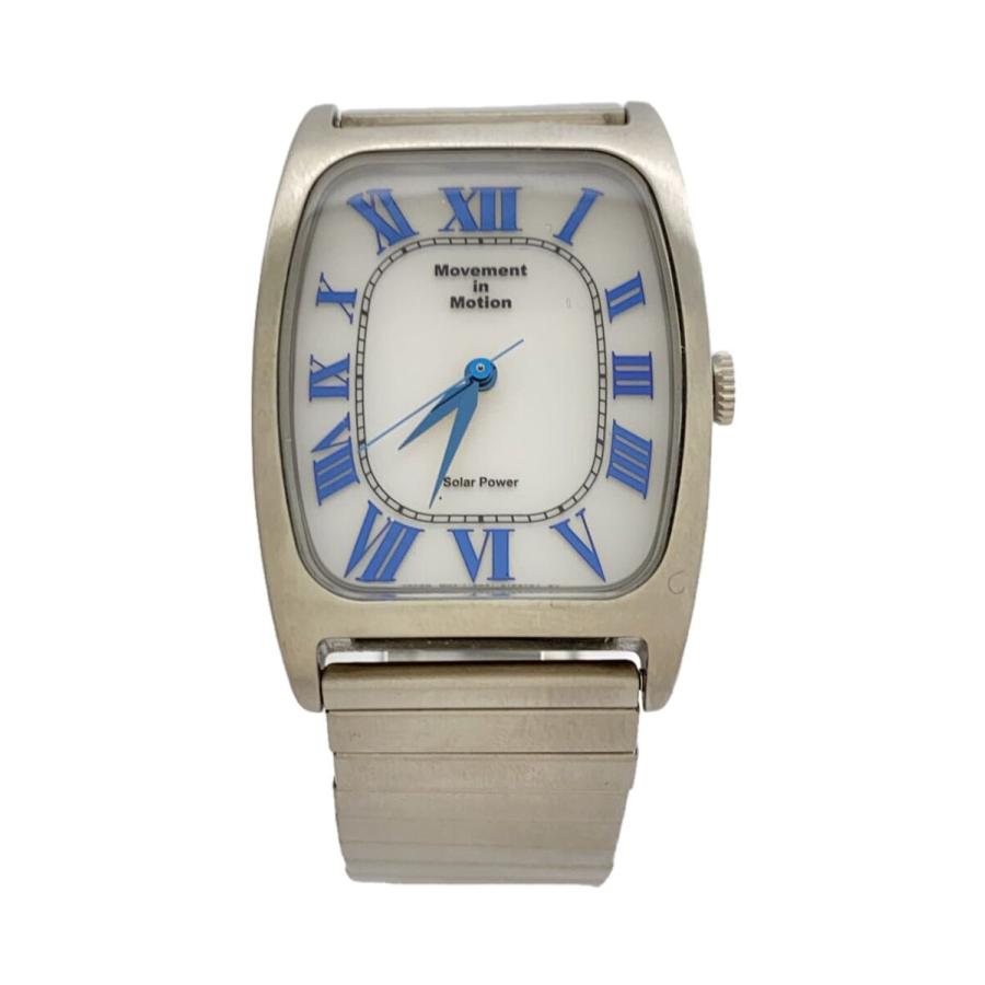 Movement In Motion ソーラー腕時計/アナログ/WHT/SLV/E031-S11617 : セカンドストリートYahoo!店 ...