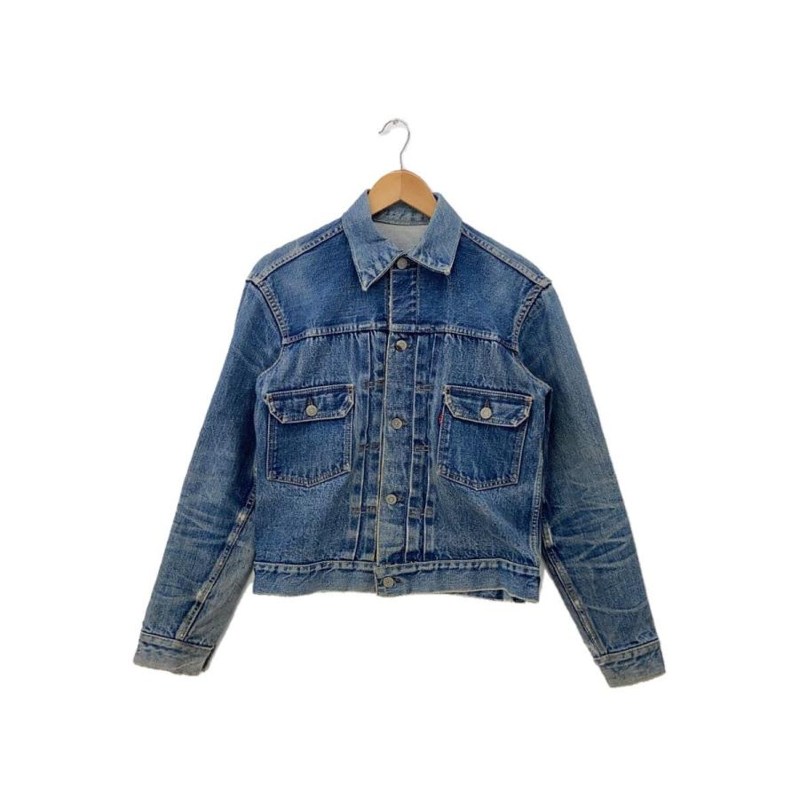 Levi's◇VT/50s-60s/XX/507/2nd/Gジャン/36/デニム/IDG/リペア有 Levi's◇VT/50s-60s/XX/507/2nd/Gジャン/36/デニム/IDG/リペア有