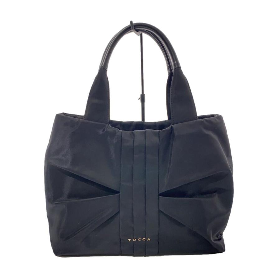 TOCCA リボン/ロゴ/トートバッグ/ナイロン/BLK : セカンドストリートYahoo!店 - 通販 - Yahoo!ショッピング