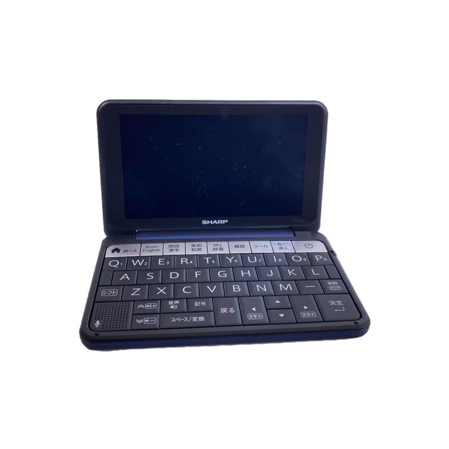 SHARP 電子辞書 Brain PW-SH5-K [ネイビー系] : セカンドストリートYahoo!店 - 通販 - Yahoo!ショッピング