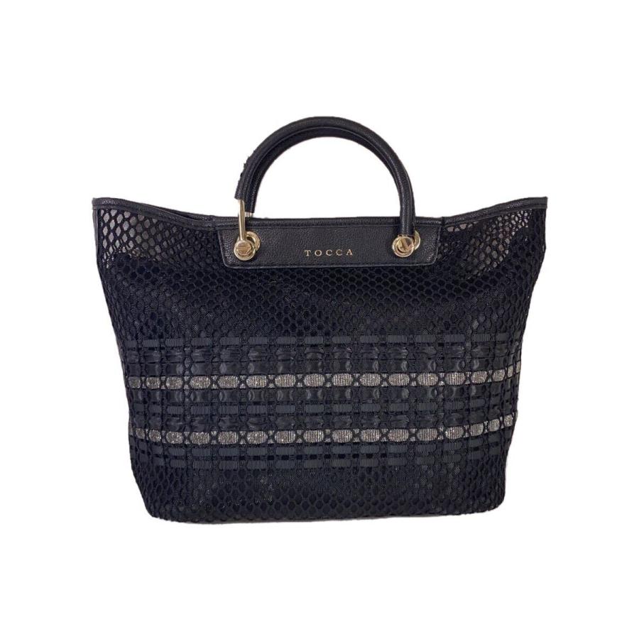TOCCA トートバッグ/--/BLK : セカンドストリートYahoo!店 - 通販 - Yahoo!ショッピング