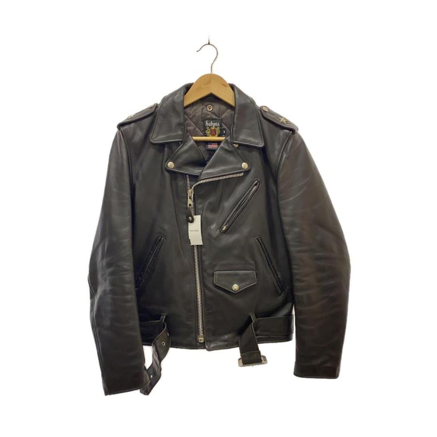 Schott ダブルライダースジャケット/36/牛革/BRW/無地/613US : セカンドストリートYahoo!店 - 通販 - Yahoo!ショッピング