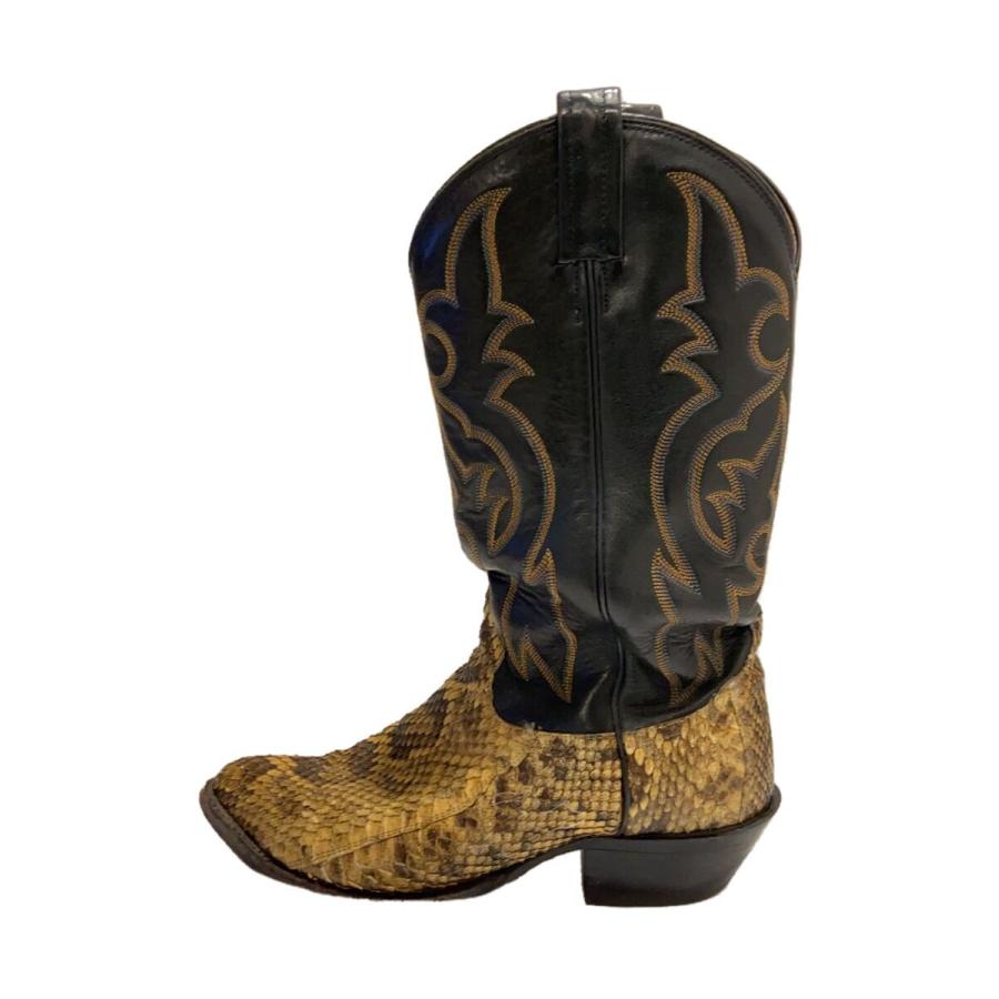 TONY LAMA RATTLE SNAKE/ウェスタンブーツ/US9/BLK/レザー/S6696// : セカンドストリートYahoo!店 - 通販 - Yahoo!ショッピング
