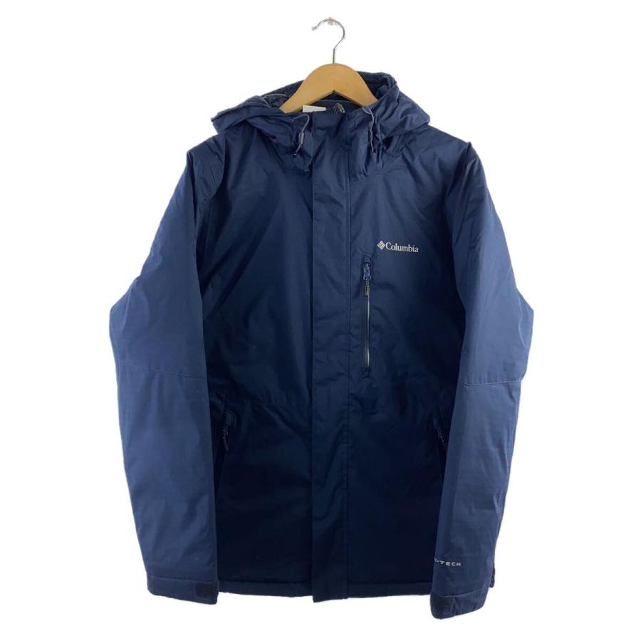 Columbia ダウンジャケット/L/ポリエステル/ネイビー/無地/WE6764 : セカンドストリートYahoo!店 - 通販 ...