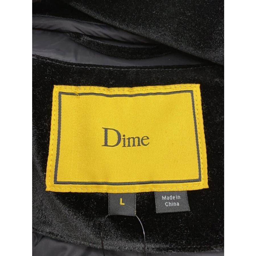 Dime◇ダウンジャケット/L/ベロア/BLK : セカンドストリート Dime◇ダウンジャケット/L/ベロア/BLK : セカンドストリート