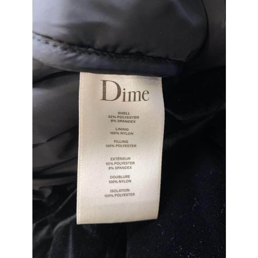 Dime◇ダウンジャケット/L/ベロア/BLK : セカンドストリート Dime◇ダウンジャケット/L/ベロア/BLK : セカンドストリート