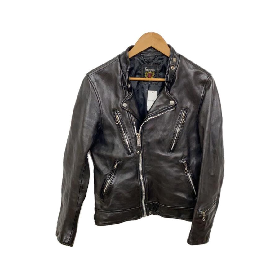 Schott ダブルライダースジャケット/L/羊革/BLK/3171060 : セカンドストリートYahoo!店 - 通販 - Yahoo!ショッピング
