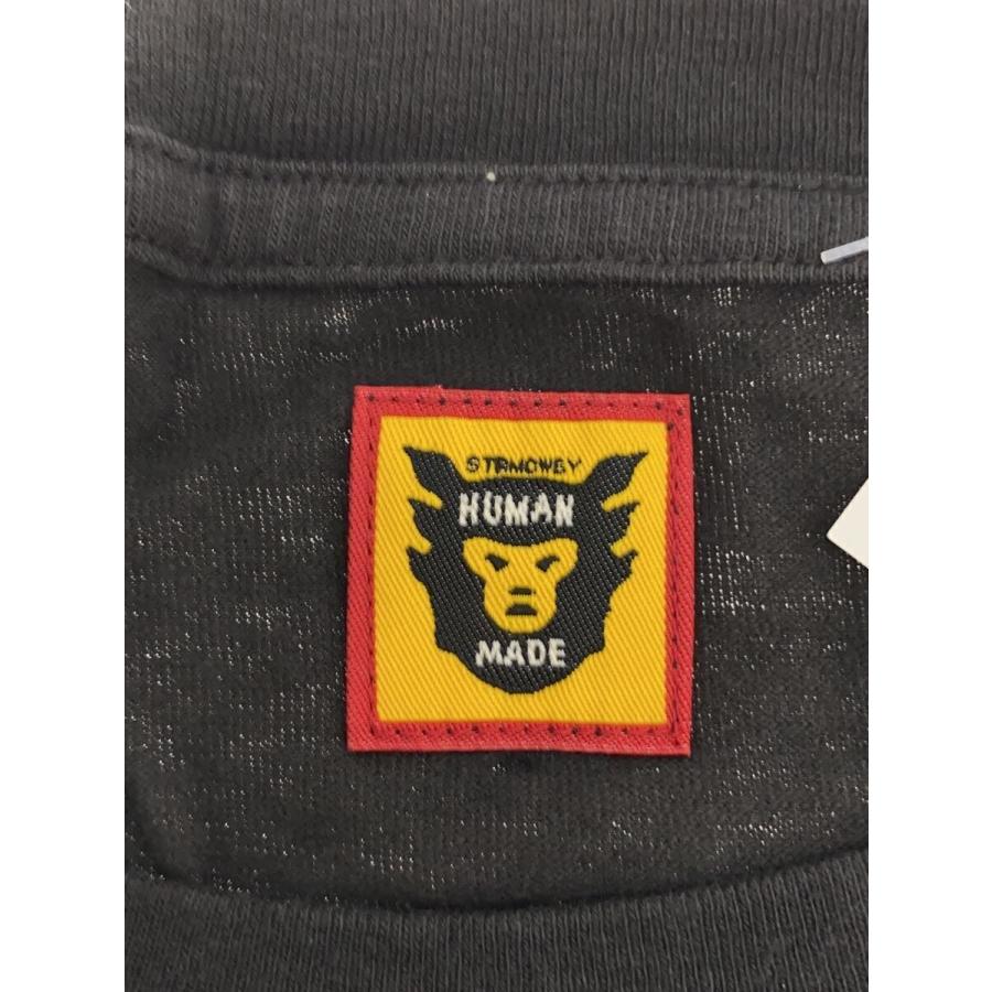 HUMAN MADE◇長袖Tシャツ/XXL/コットン/BLK : セカンド HUMAN MADE◇長袖Tシャツ/XXL/コットン/BLK : セカンド