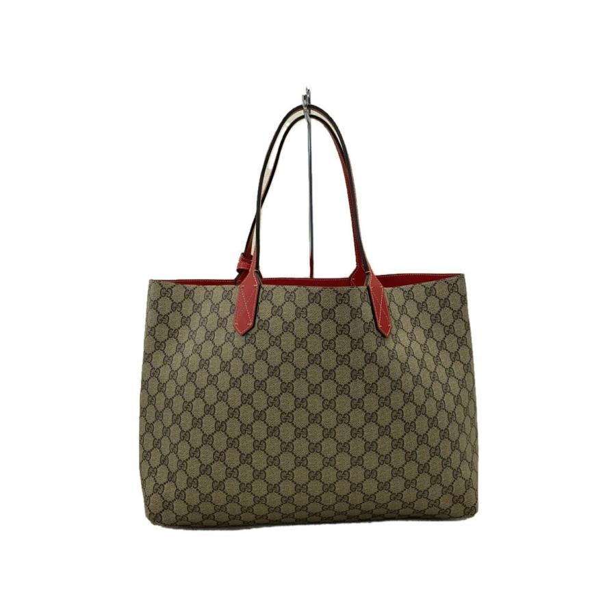 GUCCI◇リバーシブルトートバッグ/--/RED/368563 : セカンドストリート