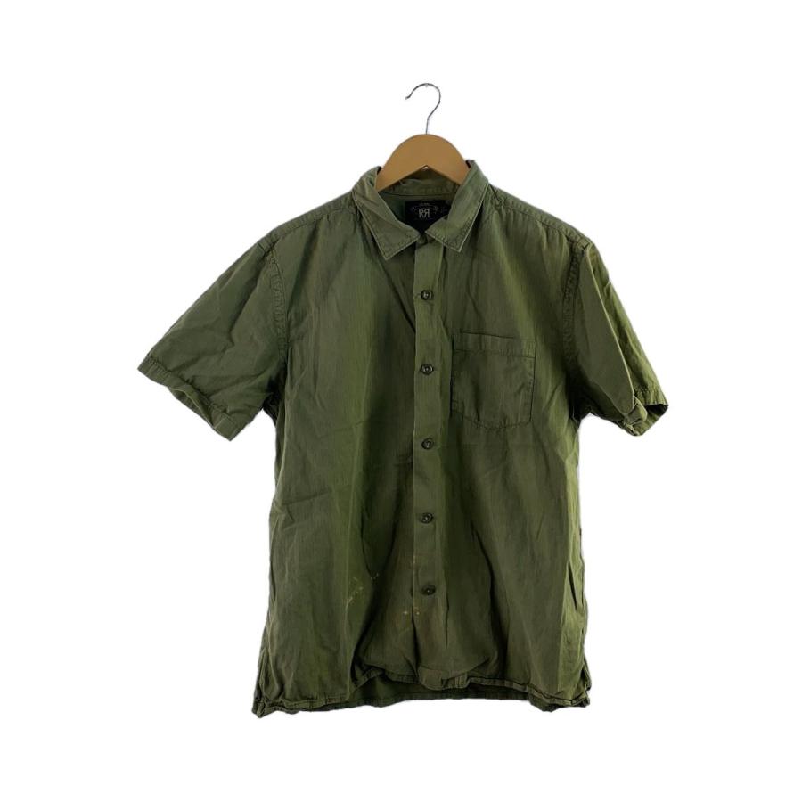 RRL 半袖シャツ/L/コットン/KHK/オープンカラーヘリンボーン : セカンドストリートYahoo!店 - 通販 - Yahoo!ショッピング