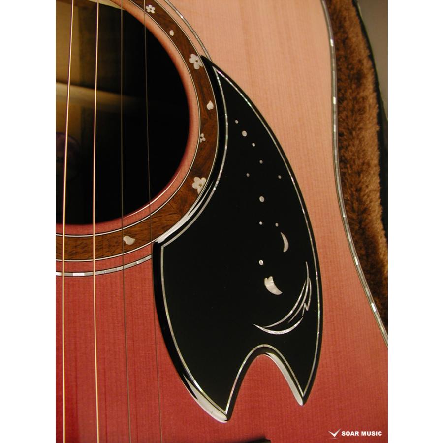 Headway ヘッドウェイ HD-SAKURA DX’24 SF,S-ESU/ATB 零れ夜桜-GR アコースティックギター 桜ギター 10周年記念 国産 ATB シリーズ ドレッドノート ...