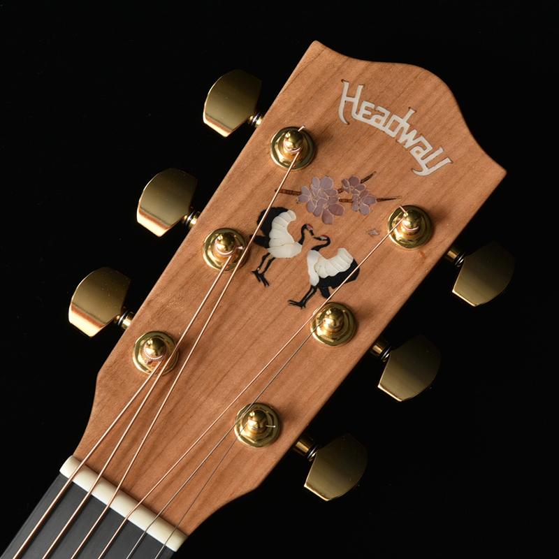 Headway ヘッドウェイ HF-SC’24 SF,S/STD 灰簾（かいれん） 桜ギター 限定モデル アコースティックギター 国産 日本製 スタンダード シリーズ オーディトリアム ...