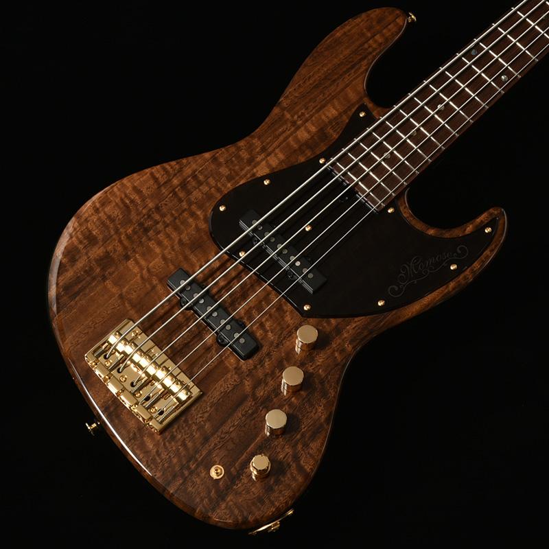 Momose MJ・Five-EWC ECL/ASH AC WSE’24 BR モモセ エレキベース 5弦 アクティブ 限定モデル エキゾチックウッドカスタム 国産 ハンドメイド : SOAR ...