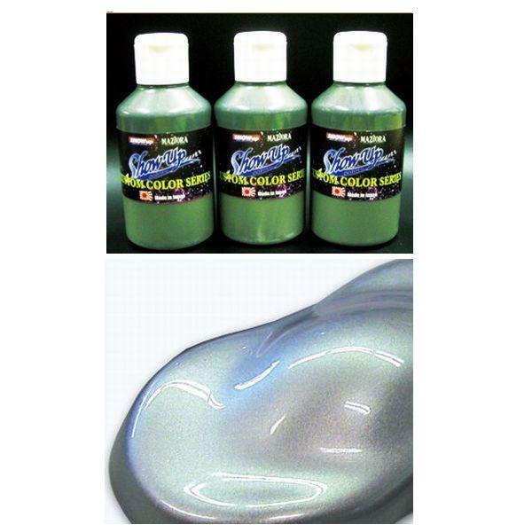 SHOW UP SILVER DOPE シルバードープ EKI-DSLGR.MN シルバーグリーンミニ 180g : SSペイント - 通販 ...