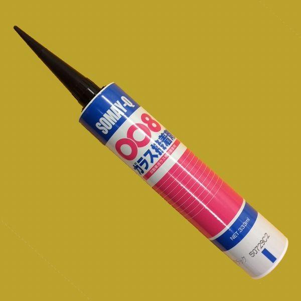 染めQテクノロジィ 008 ガラス接着剤 カートリッジ式 色：ブラック 333ml : SSペイント - 通販 - Yahoo!ショッピング