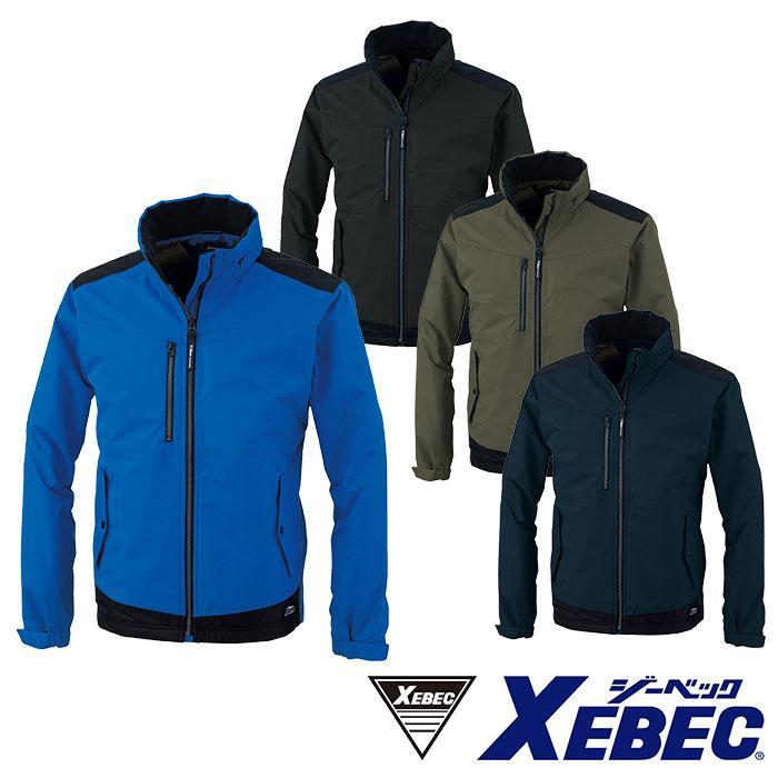 144 軽防寒ブルゾン XEBEC ジーベック 秋冬作業服 作業着 防寒着 SS S M L LL 3L 4L 5L 本体：タッサー ポリエステル1 : SSS-UNIFORM - 通販 ...