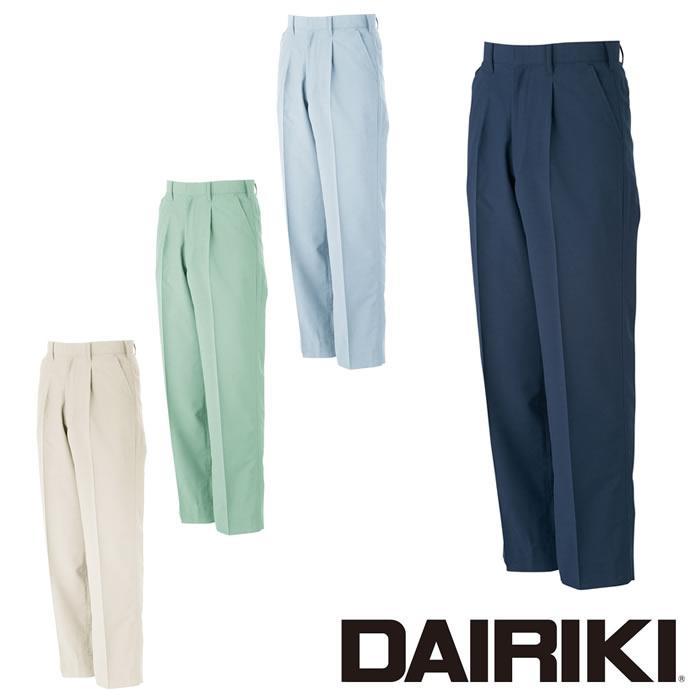 22015 春夏用スラックス 大川被服(DAIRIKI) 作業服・作業着 70〜120 ポリエステル70％・綿20％・麻10％ : SSS-UNIFORM - 通販 - Yahoo!ショッピング