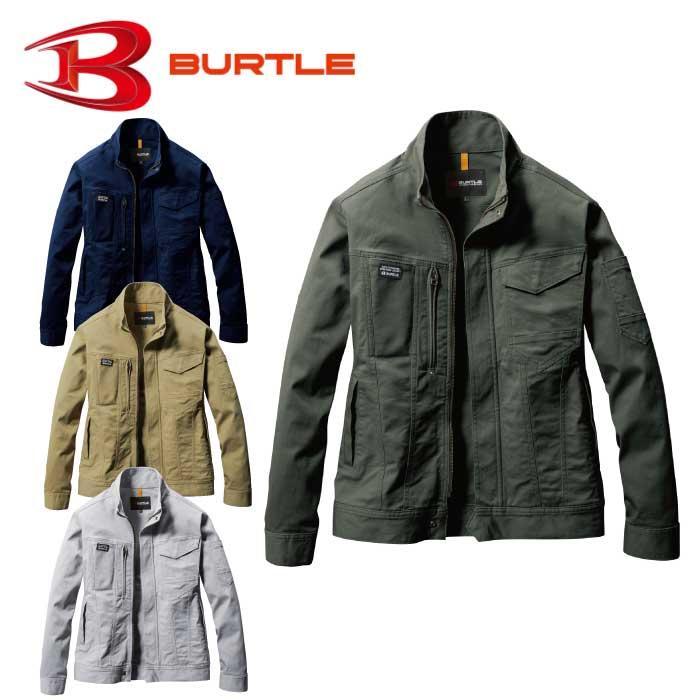 681 長袖ジャケット ユニセックス BURTLE バートル 秋冬 作業服 作業着 ワーク ユニフォーム ストレッチ 綿高率混 S〜5L 綿98％ : 681br : SSS-UNIFORM ...