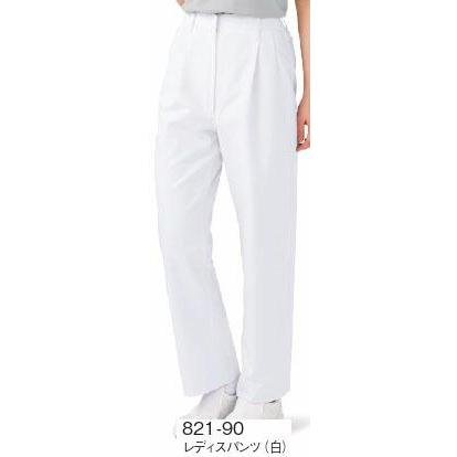 フードユニフォーム 821-90 レディスパンツ KAZEN パンツ 厨房 S〜5L ポリエステル80％・綿20％ ストレッチツイル : SSS-UNIFORM - 通販 - Yahoo!ショッピング