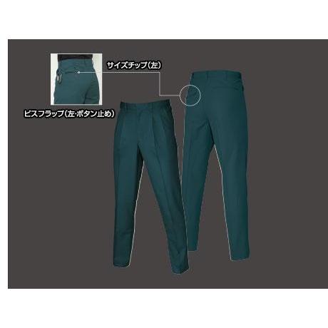 9067 ツータックパンツ BURTLE バートル 春夏作業服 作業着 (クロカメ被服 WORKBOX) ワーク ユニフォーム 70〜125 ポリ : SSS-UNIFORM - 通販 ...