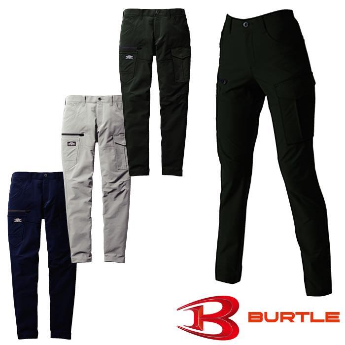 9512 カーゴパンツ ユニセックス BURTLE バートル 春夏 作業服 4WAYストレッチ 作業着 ワーク ユニフォーム S〜6L 複合繊維（ポ : SSS-UNIFORM - 通販 ...
