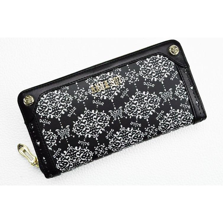 ANNA SUI アナスイ ハンナ ラウンドファスナー 長財布 箱付 ANNA SUI アナスイ ハンナ ラウンドファスナー 長財布 箱付