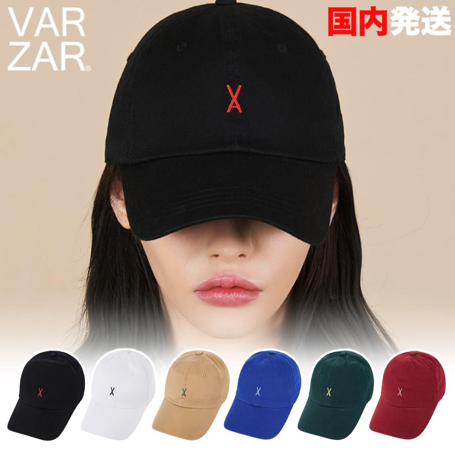 バザール キャップ VARZAR Varzar Logo Over Fit Chino Ball Cap ロゴ 帽子 ユニセックス 韓国 K-POP 芸能人 アイドル愛用 メンズ レディース ...
