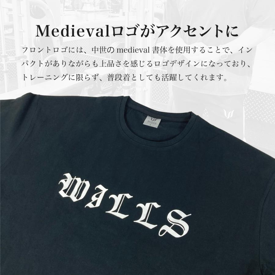 Tシャツ メンズ オーバーサイズ Tシャツ ビッグシルエット WILLS FITNESS ウィルズフィットネス MEDIEVAL ユ00582 : 9900000010021 : WILLS ...