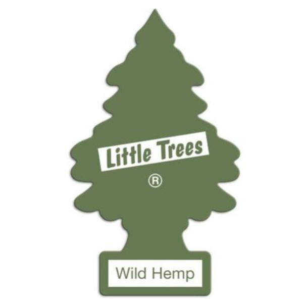 Little Trees（リトルツリー） エアフレッシュナー 釣り下げ式 Wild Hemp ワイルド・ヘンプ 5枚セット 芳香剤 ...