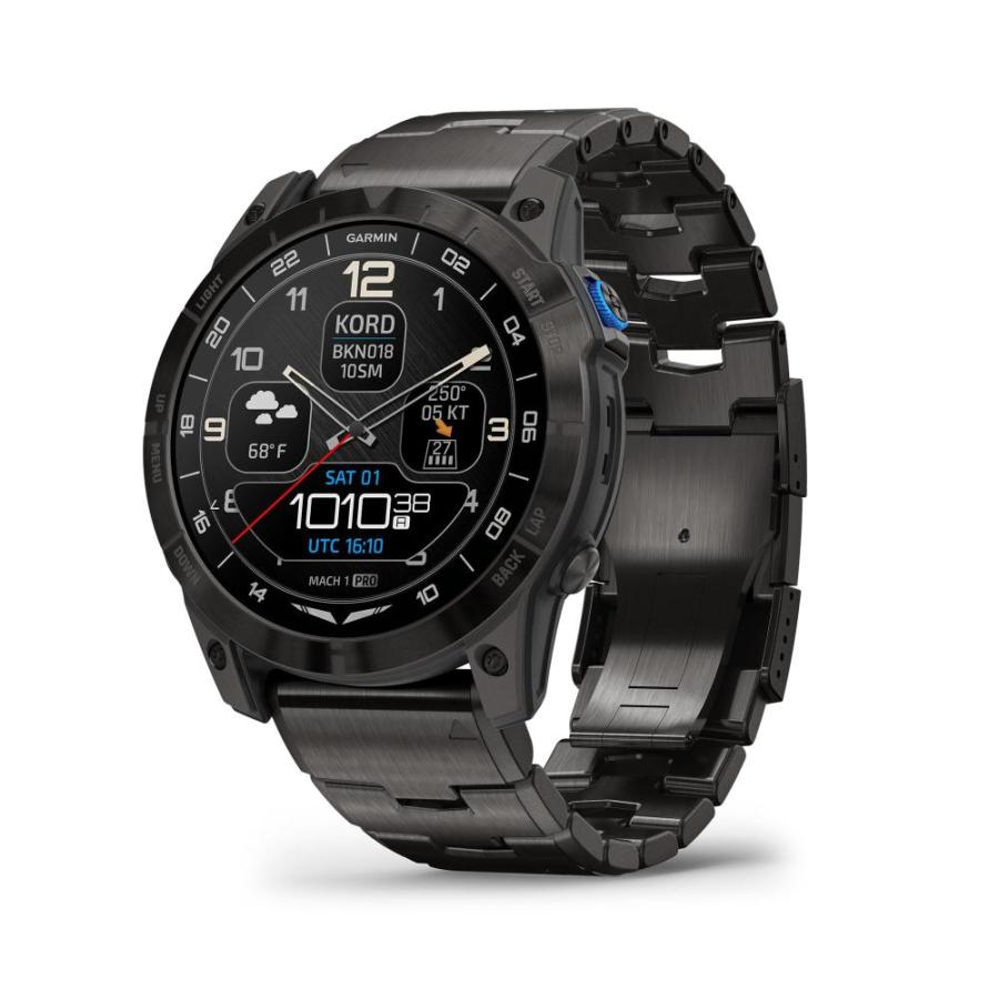 Garmin D2? Mach 1 Pro, Aviator Smartwatch with GPS Moving Map, Aviation ...