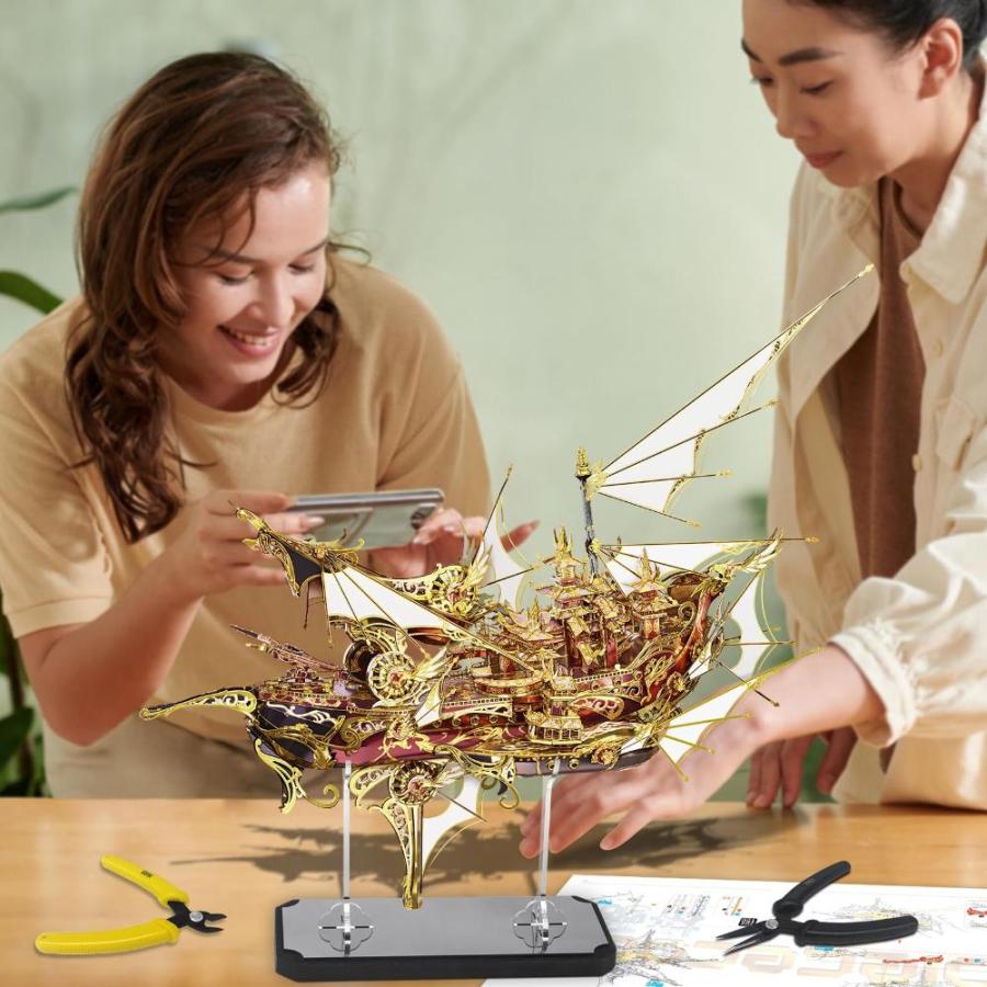 Piececool 3D メタルパズル 大人用 船, P337-KG : ys0000028741815896 : StandingTriple株式会社 - 通販 - Yahoo!ショッピング